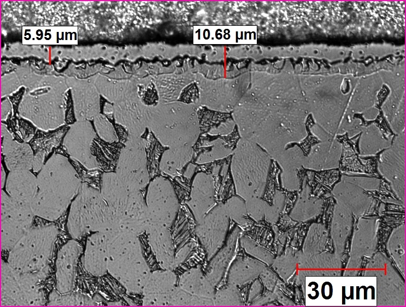 Plasma / Ion Nitriding of Titanium Alloys for Anticorrosion Properties